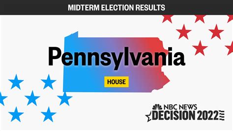 Pennsylvania House Midterm Election 2022 Live Results And Updates