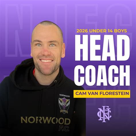 Norwood 🚨 Coach Announcement 🚨 Were Pleased To Announce That Cameron