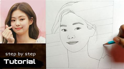 How To Draw Jennie Blackpink Step By Step Drawing Tutorial Youcandraw
