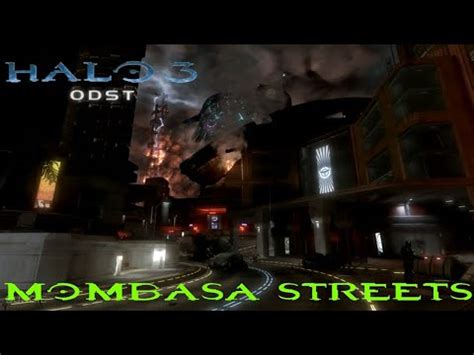 Halo Odst Walkthrough Mombasa Streets City Underground Youtube