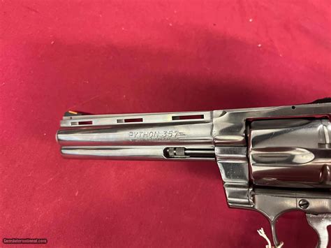 Colt Python 357 Magnum Stainless 6 For Sale