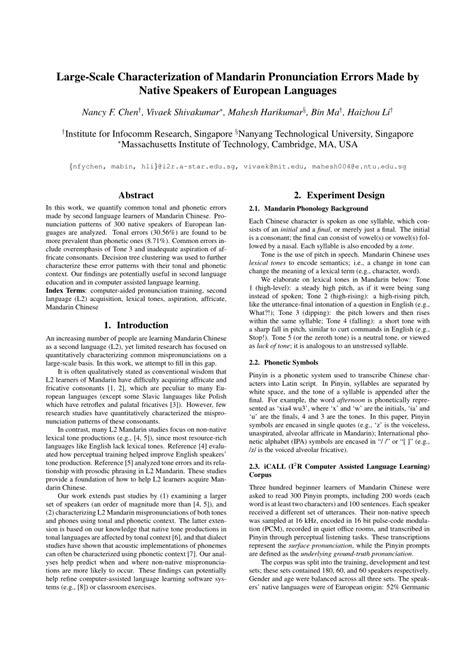pdf large scale characterization of mandarin pronunciation errors