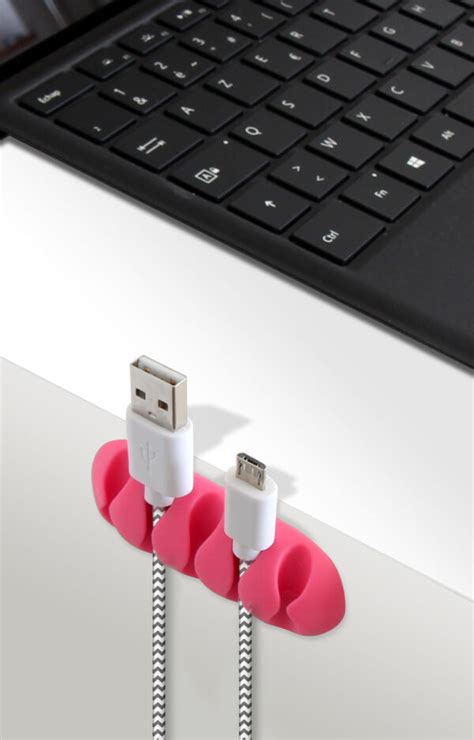 2 Passe Câbles Pour 5 Câbles Rose Telcom Oi