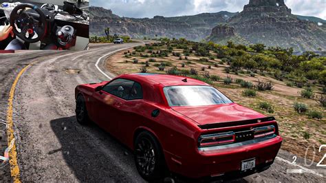 Dodge Challenger Forza Horizon 5 Steering Wheel Shifter Gameplay