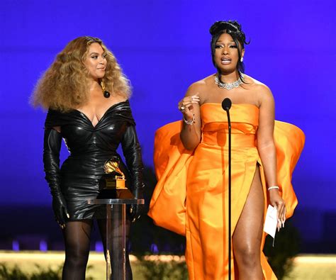 Grammy Awards Megan Thee Stallion Beyoncé Et Taylor Swift Reines De