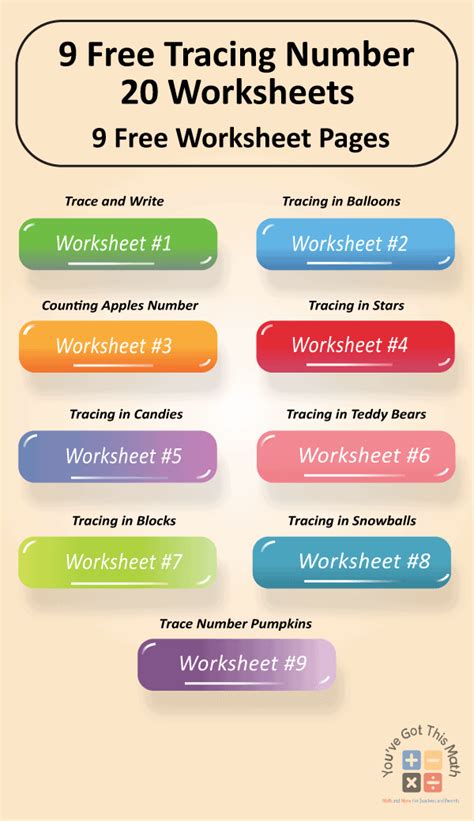 9 Free Tracing Number 20 Worksheets Fun Activities