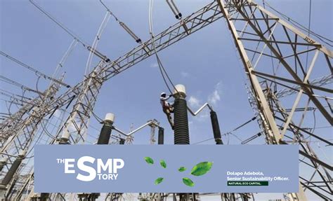 The Esmp Story Dolapo Adebola Senior Sustainability Officer