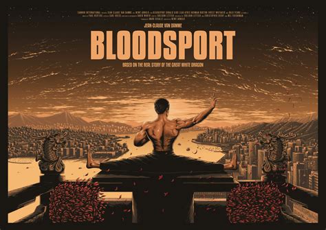 Bloodsport Poster By Sam Mayle Arts