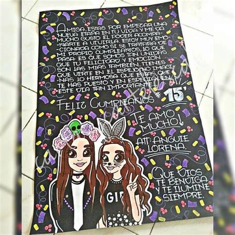 Pin de Jaz en Ideas para regalar Cartulinas de feliz cumpleaños