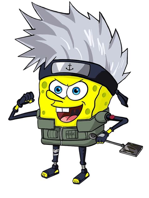 Ninja Spongebob Squarepants Png By Santiworld On Deviantart