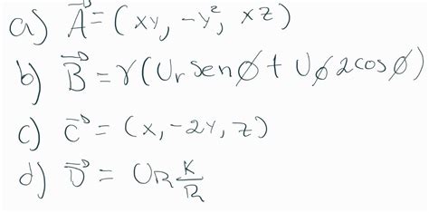 Solved Determine Whether The Following Vector Fields Are