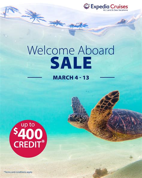 Expedia Cruises Welcome Aboard Sale Runs March 4th Facebook