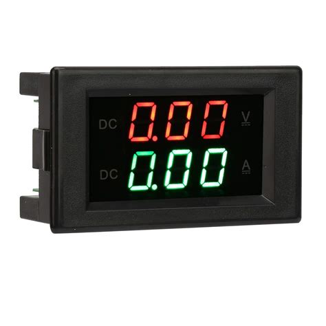 Volt Amp Meter Digital Voltmeter Ammeter Dual Display Integrated
