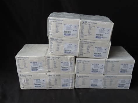 Lot Of 24 Bd 1ml Sterile Syringe Tuberculin Slip Tip For Sale
