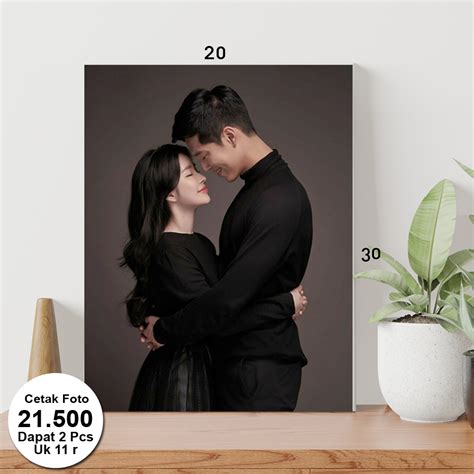 Paket Cetak Foto Uk R Pcs Lazada Indonesia