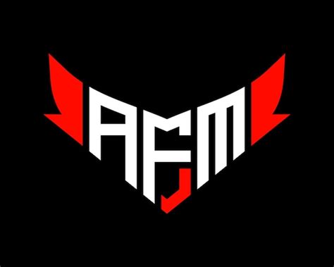 Premium Vector Afm Letter Logo Design