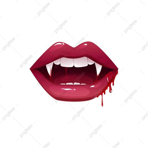 Vampire Lips Drawing