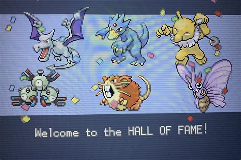 Just Completed My First Ever Nuzlocke Of Firered Rnuzlocke