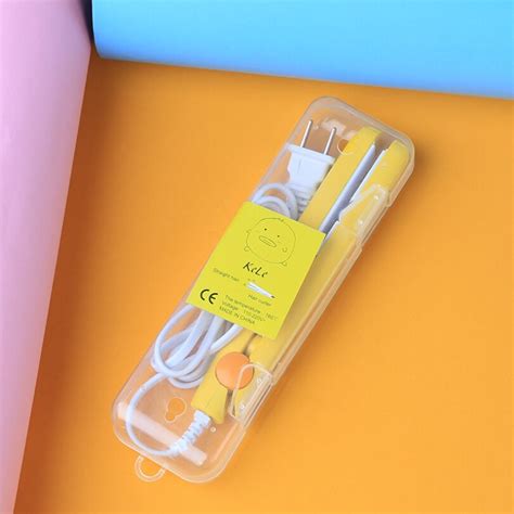 2 In 1 Mini Electric Splint Flat Iron Ceramic Hair Vicedeal