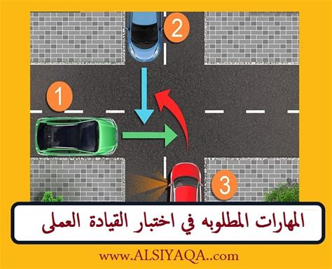 10 المهارات المطلوبه في اختبار القيادة النظری و العملي السياقة