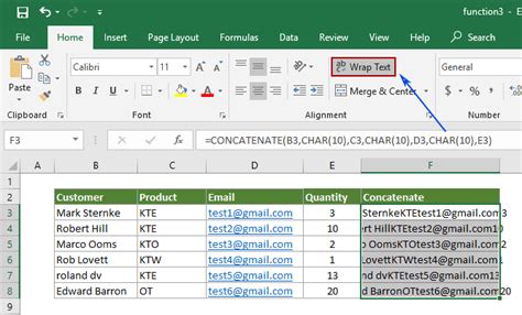 Bagaimana Cara Menggunakan Fungsi Concatenate Di Excel