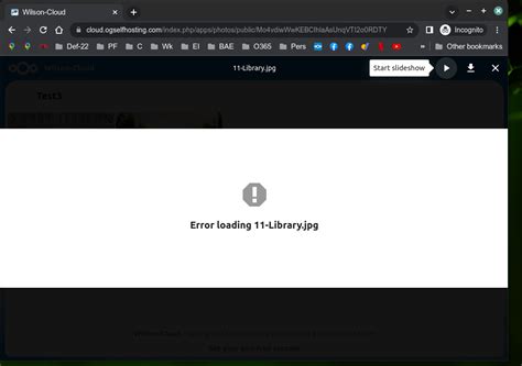 Error Loading From Photos 2 0 Album View Issue 1470