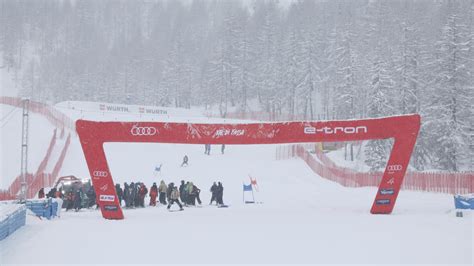 Ski Alpin Le Deuxième Super G De Val Di Fassa également Annulé Rds