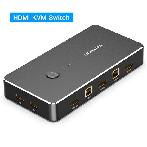 Vention Hdmi Kvm Switcher Usb Porter K Usb Vg Vicedeal