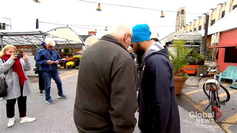 Jagmeet Singh Confronted By Man Who Tells Him ‘cut Your Turban Off