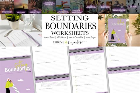 Setting Boundaries Worksheets | Thrive Anywhere