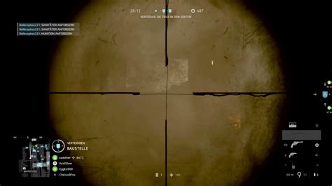 Battlefield V Killstreak Sniper Panzerb Chse Youtube
