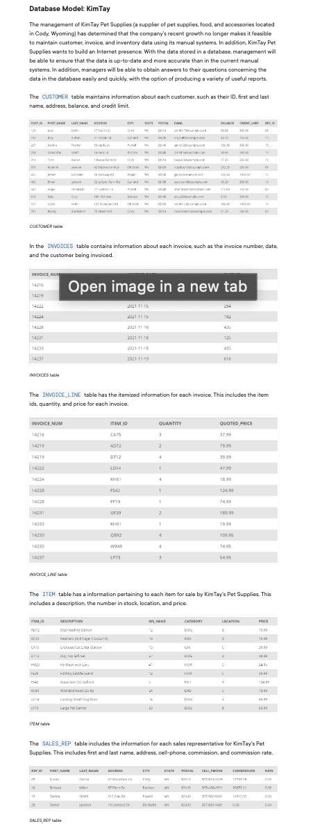 Solved I Need Help Setting Up This Lab For An Sql Everytime