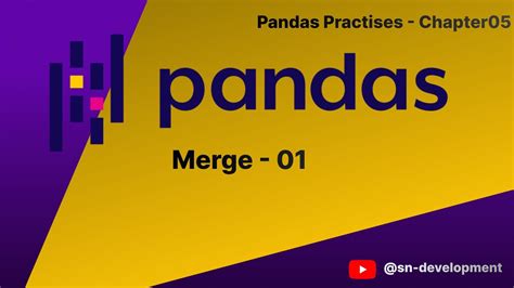Pandas Practices L Merging Datasets Data Analaysis Using Python