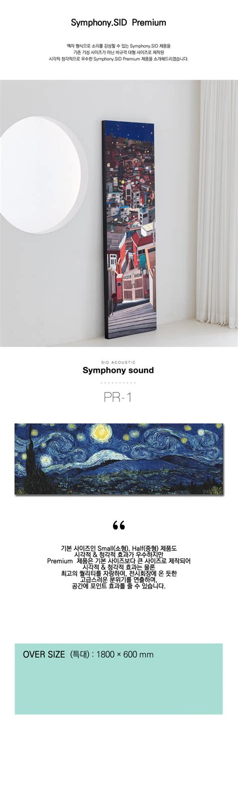 Symphony Sound Pr 1 Premium 제품구매 Symphonysid 주에스아이디어코스틱