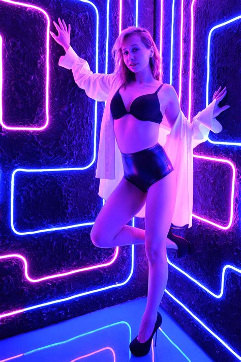 Neon Sexy Model Photos Download The Best Free Neon Sexy Model Stock