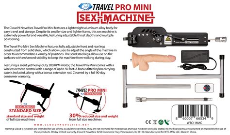 Sex Machine Pro Travel Mini Shop Male Q