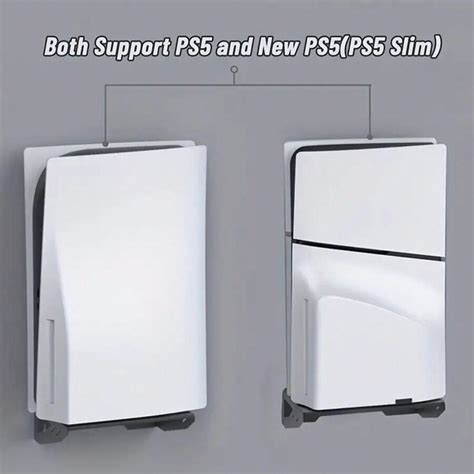 DOBE FOMIS ELECTRONICS PS5 Slim Wall Mount Kit, Compatible With PS5 ...