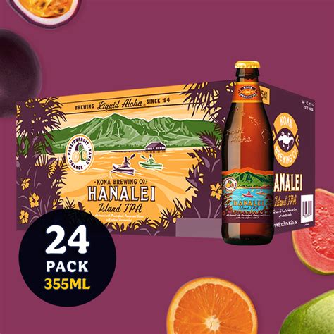 Kona Hanalei Hawaiian Session Ipa With Passionfruit Orange And Guava