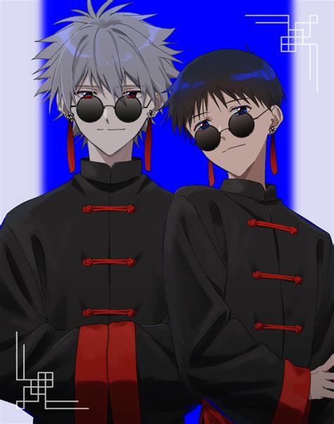 Ikari Shinji Evangelion Anime Fandoms Nagisa Kaworu Ain Anime Artist
