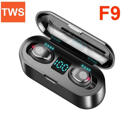 F9 9d Sound Tws Fones De Ouvido Sem Fio Bluetooth 5 0 Esportivos