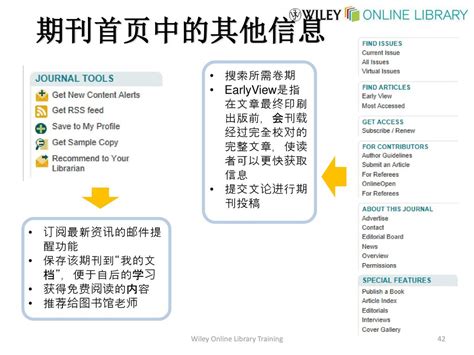 一起探寻Wiley Online Library 为你的学习研究提供动力 ppt download