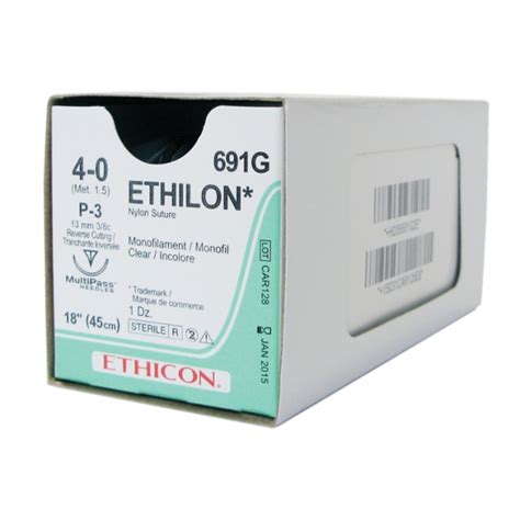 Ethilon 5 0 16mm Ps 3 45cm Aandr Medical Supplies