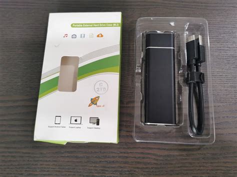 Portable External Hard Drive Case M Computers Tech Parts Accessories Hard Disks