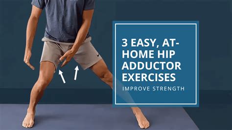 3 Easy At Home Hip Adductor Exercises Improve Strength Precision Movement