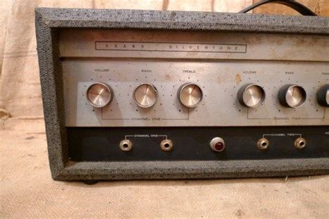 1964 Silvertone 1484 Model 1484 Twin Twelve Amplifier Head Amps And Preamps Southside Guitars 1964 Silvertone 1484 Model 1484 Twin Twelve Amplifier Head Amps And Preamps Southside Guitars