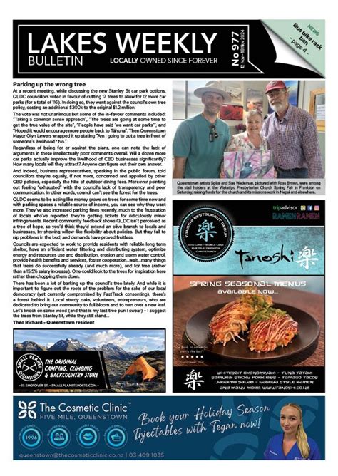 Issue 977 Lakes Weekly Bulletin