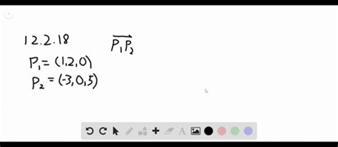 SOLVED Exercises point P and vector 𝐧 are given P 𝐧