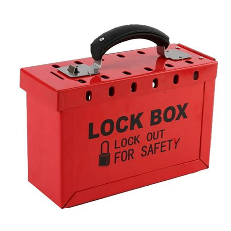 12 Lock Lockbox Portable Cluster Lockbox Key Storage Device Lockset Red