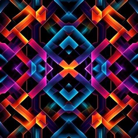 Premium Ai Image A Colorful Abstract Background With A Pattern Of