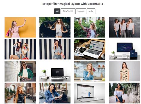 Bootstrap Gallery Examples
